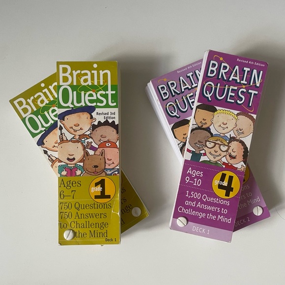 Brain Quest | Toys | Brain Quest Decks Grade Grade 4 | Poshmark